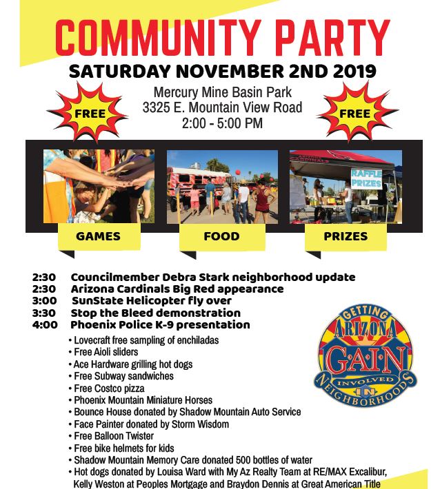 Getting Arizona Involved in Community Events - ICSAVE